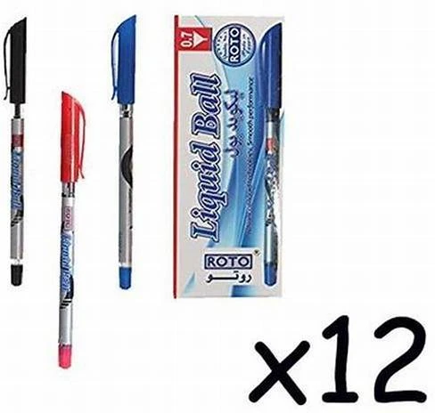 Roto liquid ball pen all colors